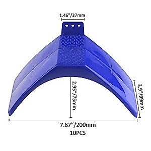 XINMEIWEN 10Pcs Pigeon Perch Bird Stand Bird Rest Roost for Outside Plastic Heat Resistance Dove Rest Stand Holder Supplies (Without Wood)