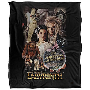 Labyrinth Only Forever Officially Licensed Silky Touch Super Soft Throw Blanket 50" x 60"
