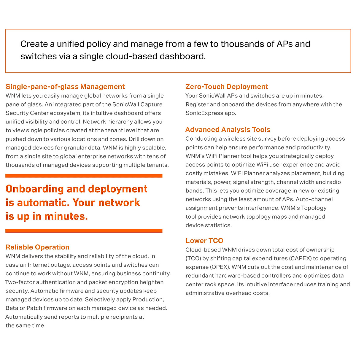 Sonicwall SonicWave 641 Wireless Access Point with 3YR Secure Wireless Network Management and Support License (NO POE) (03-SSC-0303)