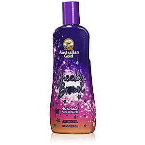 Australian Gold, CHEEKY BROWN Accelerator Dark Natural Bronzers, Tanning Bed Lotion 8.5 oz