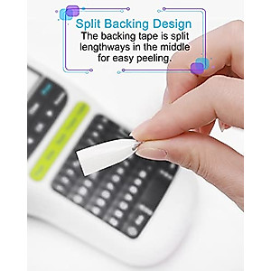 MarkDomain Compatible Label Tape Replacement for Brother TZe TZ Multicolor Laminated P Touch Label Maker Tape, 0.47"(12mm) x 26.2'(8m), Black on White/Clear/Red/Blue/Yellow/Green (6+6 Pack)