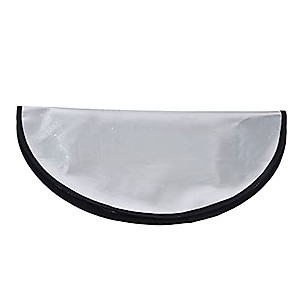 Household Garden Products Fire Pit Mat Heat Resistant Grill Deck Protector Double Sided Round Lawn Mat for Outdoor Camping(24英寸)