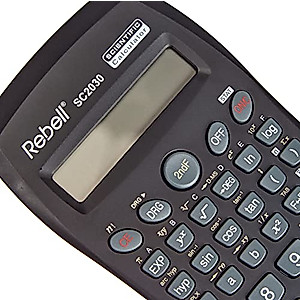 Rebell RE-SC2030 BX Scientific Calculator, Black