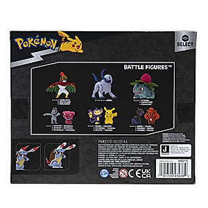 Pokemon Select Evolution 3 Pack - Features 2-Inch Squirtle, 3-Inch Wartortle & 4.5-Inch Blastoise Battle Figures - Authentic Details