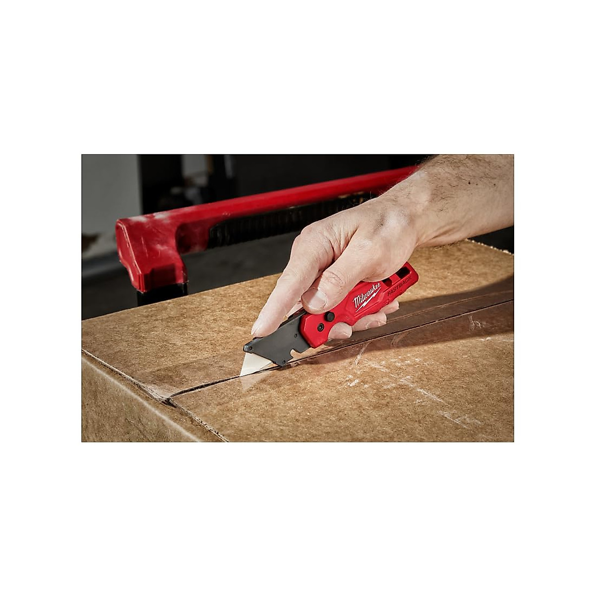 Milwaukee 48-22-1901 Fastback Press and Flip Utility Knife with Belt Clip and Onboard Wire Stripping