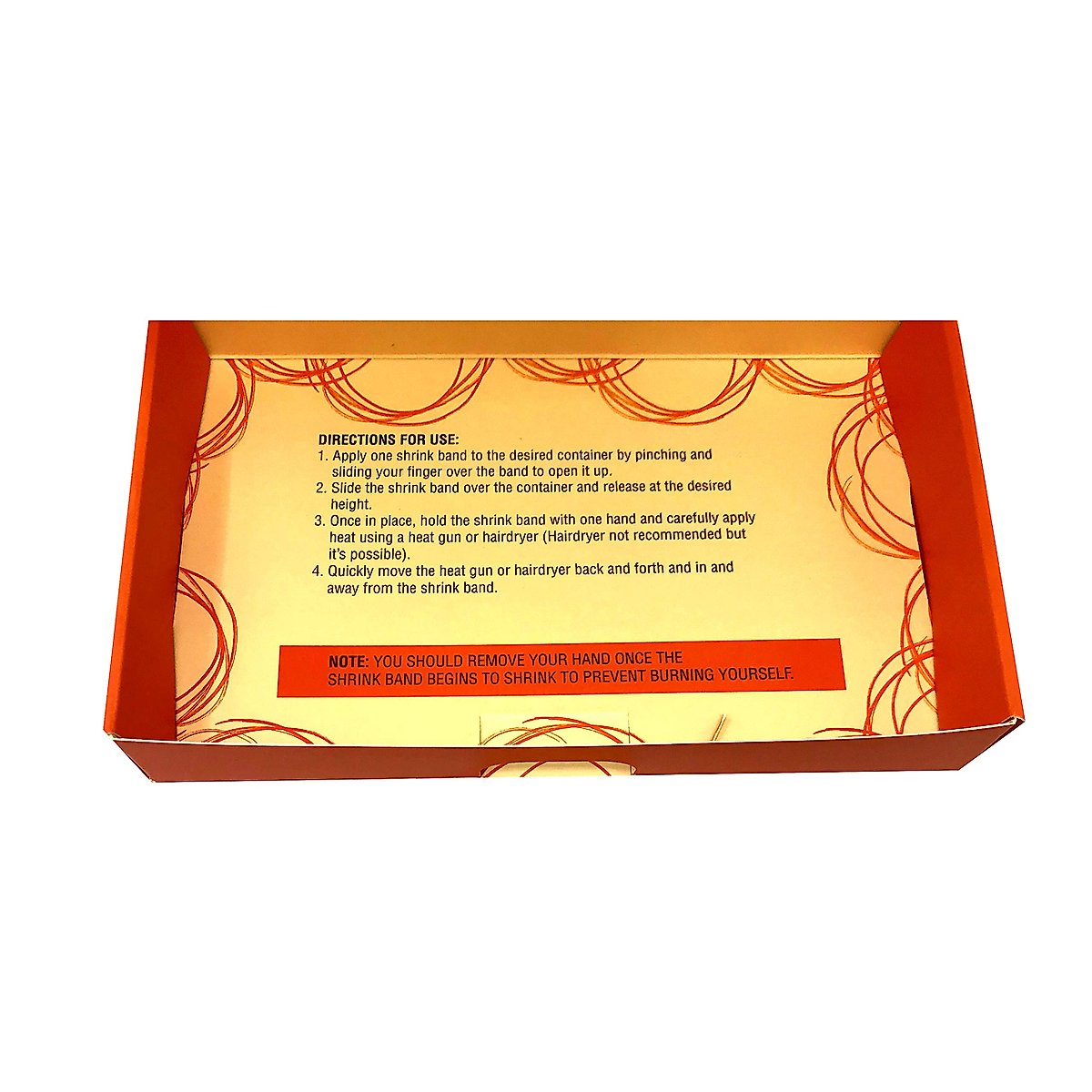 Clear Perforated Shrink Sleeve for 1 Ounce (30 mL) Dropper Bottles (50 Pack)