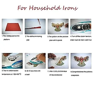 Christmas Heat Transfer Vinyl 3 Sheets Iron on Stickers Winter Xmas Heat Transfer Vinyl Design Iron on Decals for T Shirts Clothes Pillow Hoodie DIY Iron on Patches