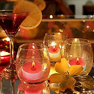 50Pack Tealight Candles,Unscented Tea Lights Candles, White, Smokeless, Dripless & 6Hours Burn Time Long Burning Paraffin Tea Candles for Home, Romantic Decor，Pool, Shabbat, Weddings & Emergencies