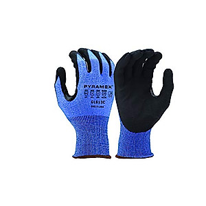 Pyramex GL613C Series Nitrile Micro Foam Safety Gloves Touchscreen Capability 2X Large