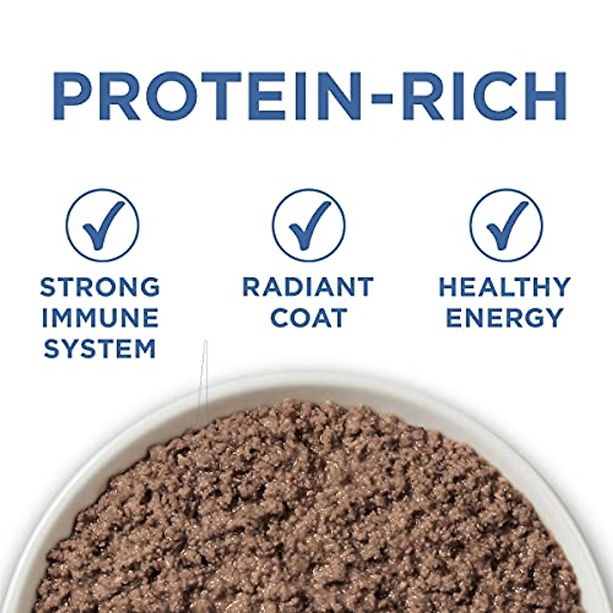 Purina ONE Grain Free, Natural Senior Pate Wet Cat Food, Vibrant Maturity 7+ Chicken & Ocean Whitefish Recipe - (Pack of 12) 3 oz. Pull-Top Cans