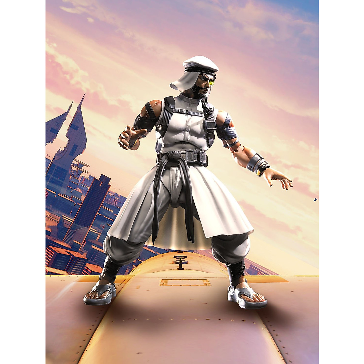 TAMASHII NATIONS Bandai S.H.Figuarts Rashid Street Fighter V Action Figure