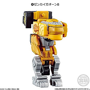 Bandai Shokugan Super Mini PLA Kikai Seintai Zenkaiger 01 ZenkaiOh Juragaon Set (Set of 5)