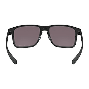 Oakley Holbrook Metal Sunglasses Matte Black with Prizm Grey Lens 55mm