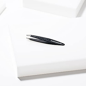 Tweezerman Black Leopard Mini Slant Tweezer