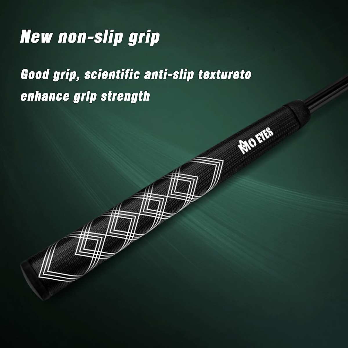 PGM Weighted Golf Standing Mallet Putter - Ultra Low Center of Gravity - Stability - Professional Right Handed Golf Putter with Sighting Line