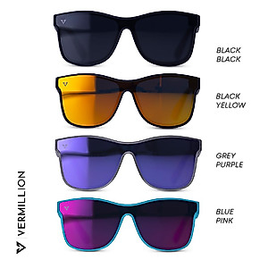 Vermillion Lightweight Luxury Men's Polarized Sunglasses Mystic | Functional Fashion Polarized UV Protection and Durable