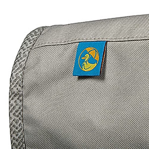 Duck Covers Classic Accessories Weekend Water-Resistant Patio Chair Cover with Integrated Duck Dome, 34 x 35 x 36 Inch, Moon Rock