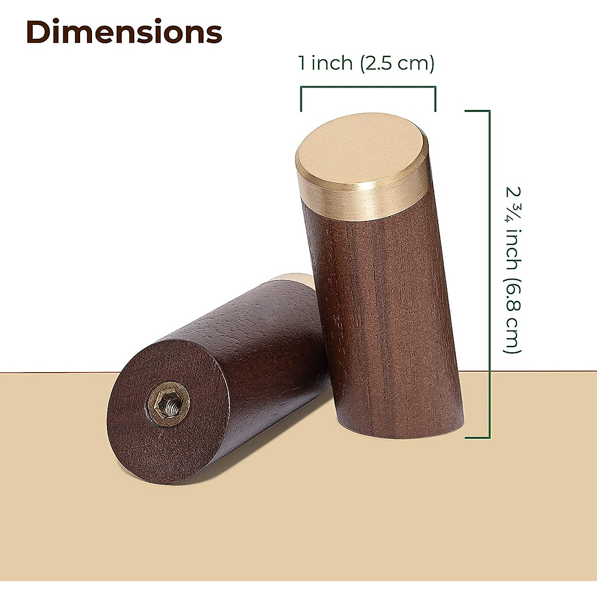 Wall Hooks For Hanging - Coat Hooks Wall Mounted - 4 Pack Towel Hook - Premium Wall Hangers - Wooden Hat Hooks - Modern Wall Coat Rack - Discreet Coat Hangers For Wall - Elegant Backpack Hooks