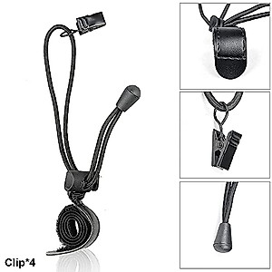 Lidlife 10 x 10 ft White Backdrop Background for Photography, Wrinkle-Resistant Photography Backdrop Background with 4 Backdrop Clip, Polyester Fabric Chromakey White Screen for Video Studio Photo