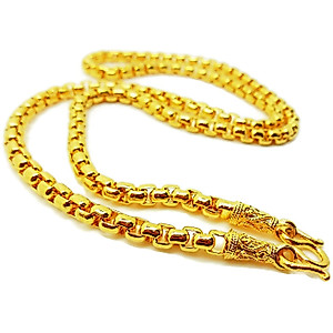 arrawana77 Chain 22K 23K 24K THAI BAHT GOLD GP NECKLACE 20" 35 Grams Jewelry