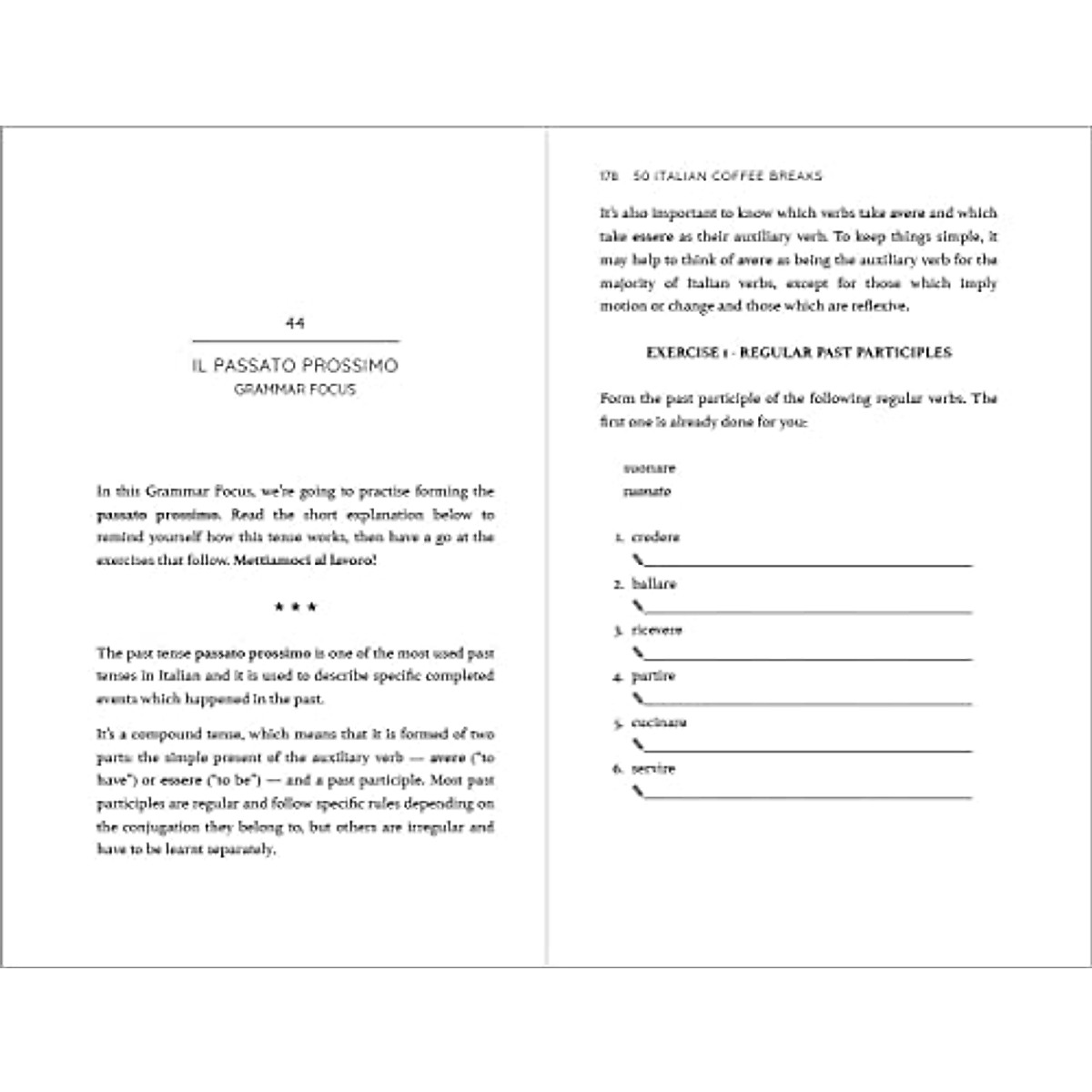 50 Italian Coffee Breaks: Short activities to improve your Italian one cup at a time