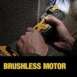 DEWALT 20V MAX XR Multi-Tool Kit, Oscillating Tool, 6-Speed, Quick Blade Change for Multi-Tool Needs, Cordless (DCS356D1)