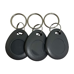 AuthorizID 50 – 26 Bit H10301 125 KHz Proximity Thick Grey Fobs Wiegand T5577 chip. Compatible with 1386 1326 7610 1586 1391 and 1346. Works with Nearly All Access Control Systems. Free tech Support.