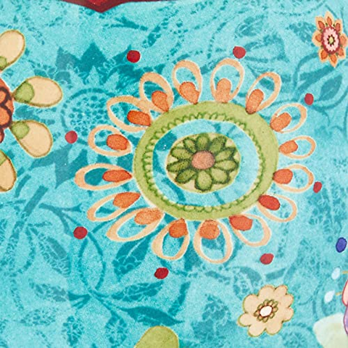 Certified International Tea Pot Ceramic Blue, Tunisian Sunset Collection, 40 Ounces