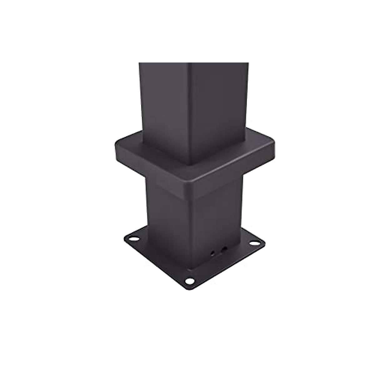 Gardesol Louvered Aluminum Pergola 10×13 FT Hardtop Rainproof Gazebo with Adjustable Roof for Outdoor Deck Patio Garden Yard (Matte Black)