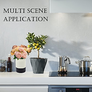 SHIIANN Ceramic Kitchen Utensil Holder, Utensil Crock for Counter, Cooking Utensil Holder, Utensil Organizer with Detachable Base for Countertop, Utensil Caddy for Kitchen Accessories Farmhouse Home