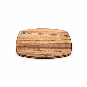 Ironwood Gourmet Cutting Board, Acacia Wood, 10.6 x 7-Inch