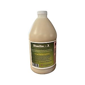 SOBAKEN Dimilin-X Koi & Goldfish Treatmen 1/2 Gallon Anchor Worm Fish Lice Flukes diflubenzuron