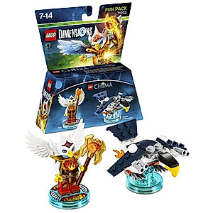 Lego Dimensions Starter Pack + The Legend of Chima Laval + Eris + Cragger Fun Packs + Portal 2 Level Pack for Xbox One