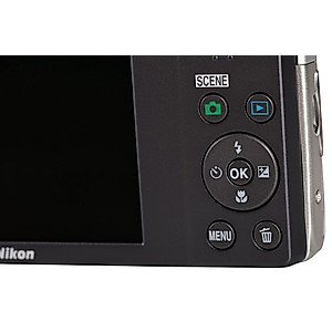 Nikon Coolpix S3600 ( 20.48 MP,8 x Optical Zoom,2.7 -inch LCD )