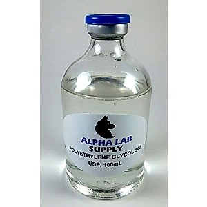 Polyethylene Glycol 300 USP Grade, 100mL - PEG300