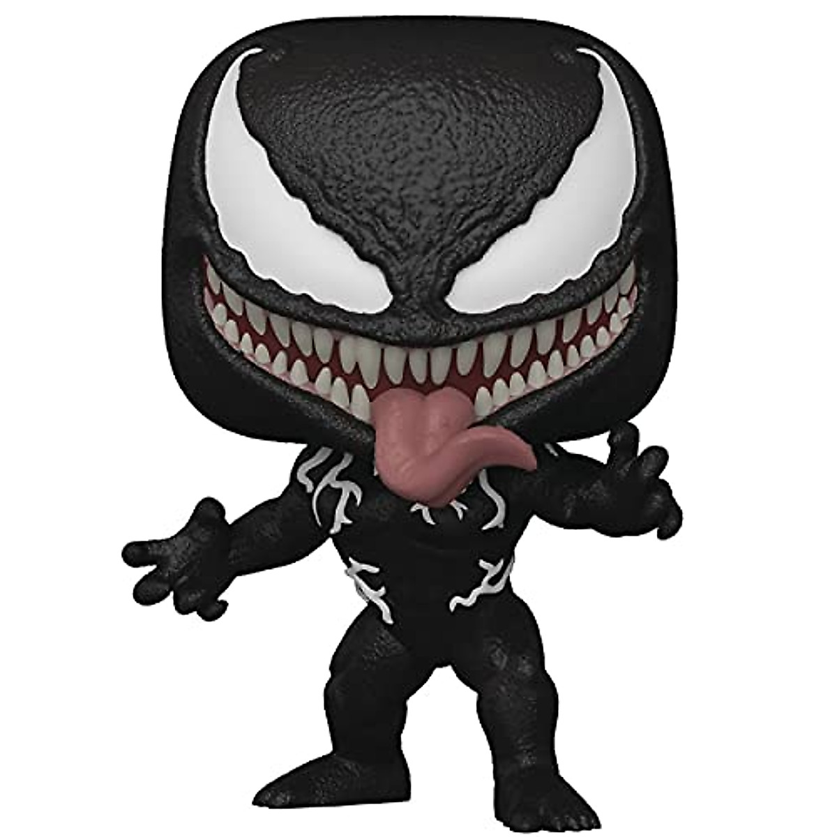 POP Marvel: Venom 2 Let There Be Carnage - Venom [Eddie Brock] Funko Vinyl Figure (Bundled with Compatible Box Protector Case), Multicolored, 3.75 inches
