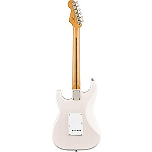 Squier Classic Vibe 50s Stratocaster Electric Guitar, with 2-Year Warranty, White Blonde, Maple Fingerboard