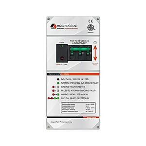 Morningstar - Tristar Ground Fault Protection Device for Tristar MPPT Controllers (GFPD-150V)