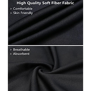 bodbop Balaclava Ski Face Mask Windproof Full Head Mask Sun UV Protection Face Cover for Men Women Outdoor Sports Cycling (Black)