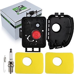 partszen 595663 Air Filter Base & 595660 Air Cleaner Cover for 550E-550Ex Series 08P502 09P602 09P702 Mower Engines with 799579 Foam Air Filter