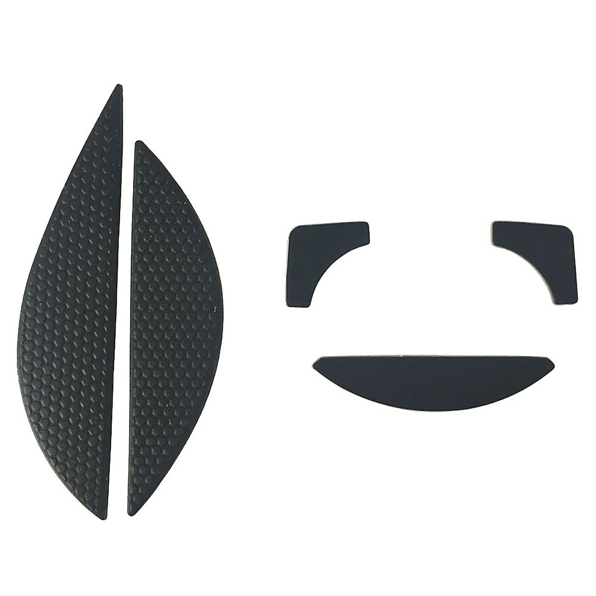 HUIYUN New The Mouse Side Stickers Mice Antiskid & Feet Skates Teflon Replacement for Razer DeathAdder 2013 RZ01-0084 Chroma Multi-Color Ergonomic RZ01-0121 Gaming Mouse