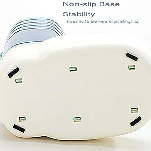 kathson Automatic Replenish Pet Food Feeding Dispenser Station,Easily Clean,Eating Bowl Storage Container Self Feeder Gravity for Dogs, Cats Small Pets Puppy Kitten Rabbit Bunny 1 Gallon