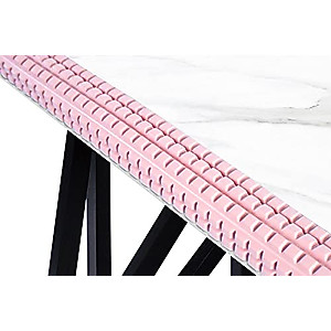 MeiGaoXin Baby Proofing Edge Corner Protector, Thick Table Bumper Guard, Soft Rubber Foam Guard, 3M PreTaped Corners, 40 inch X2 PCS, Baby Proof Corner Guard HeavyDuty. Pink