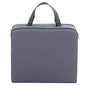 Kneeling Pad, Portable Memory Foam Knee Pad, Waterproof Small Size for Gardening Household Chores(Gray Color Stitching)