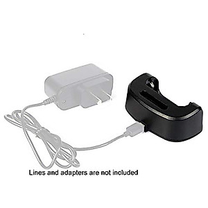 Retevis RT22 RT22S Original Charging Base Compatible with Retevis RT22 RT22S RB19 RB19P Two Way Radios(Not Include Charging Cord) (1 Pack)