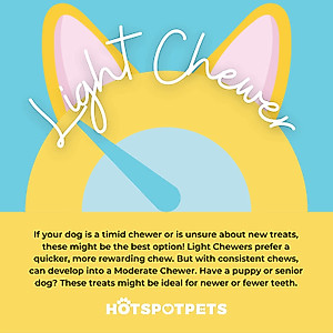 hotspot pets Premium Beef Gullet Sticks for Dogs 12" - All Natural Grass-Fed Beef Dog Chews, Rich in Glucosamine Chondroitin for Joint Health, Single Ingredient No Rawhide Dog Treats