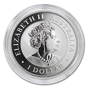 2022 P 1 oz Silver Australian Brumby Horse Brilliant Uncirculated (in Capsule) with a Certificate of Authenticity $1 Seller BU