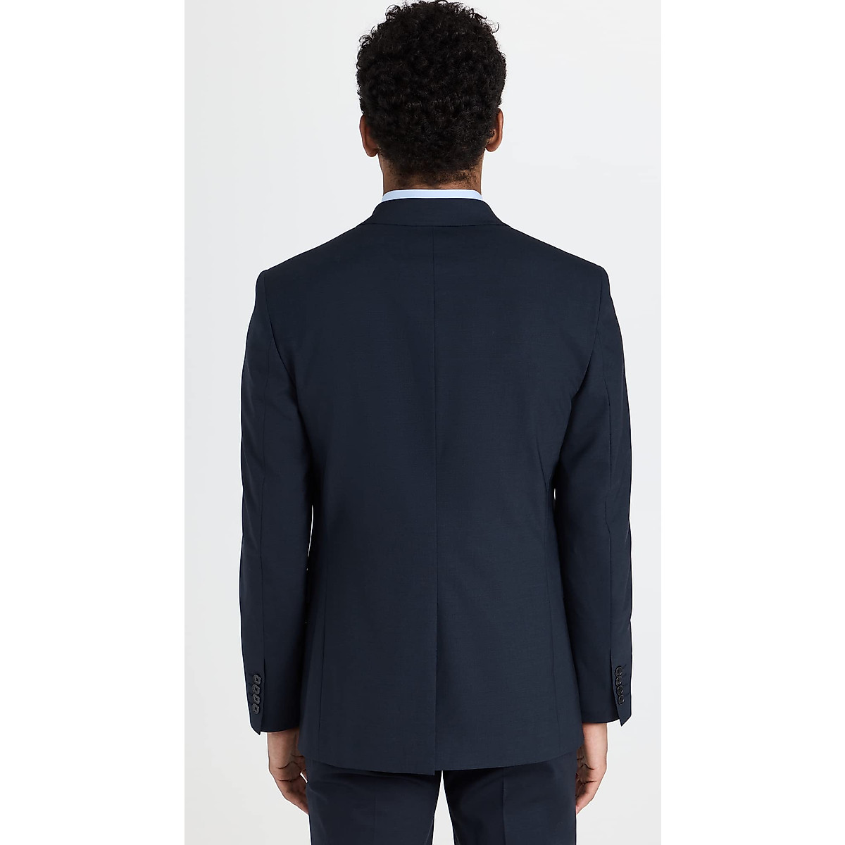 Theory Men's Chambers Stretch Wool Blazer, Navy, Blue, XL