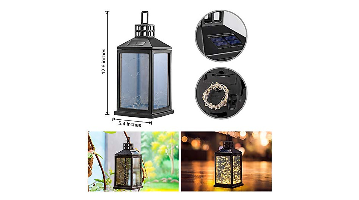 SUNWIND Solar Lantern Lights - Waterproof & Elegant