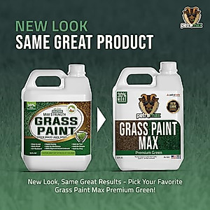 PetraTools Grass Paint Max Strength, Green Grass Lawn Spray for Dead & Dormant Lawn Paint, Green Lawn Spray, Grass Paint for Lawn, Lawn Spray Paint, Long-Lasting Concentrate Green Dye for Lawn (32oz)